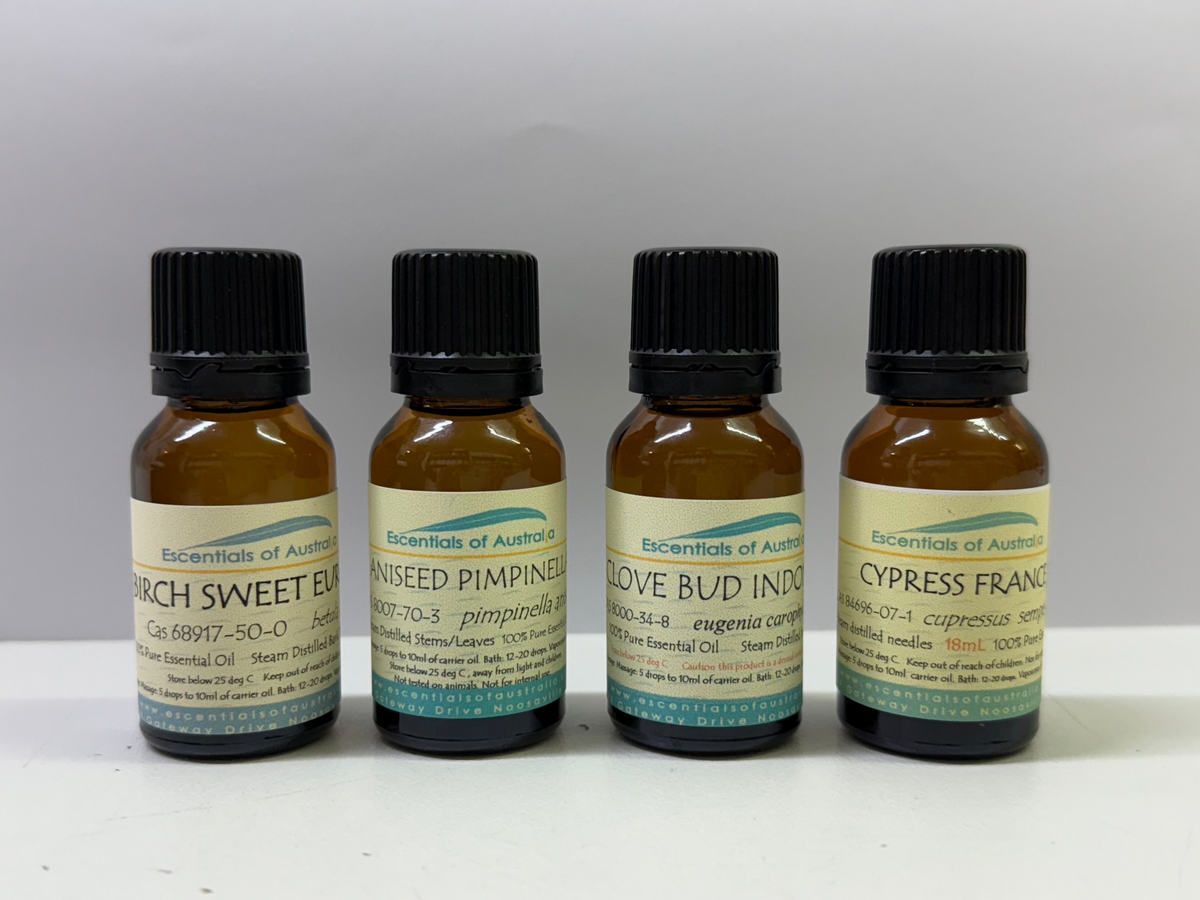 Nose work package ( 4 x oils) – Escentials Of Australia